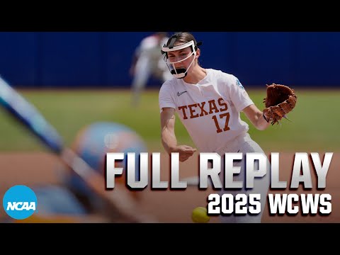 Texas vs. Tennessee: 2025 Women's College World Series semifinals | FULL REPLAY
