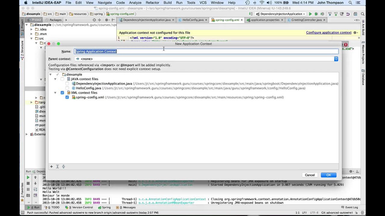 Using Spring XML Configuration With Spring Boot