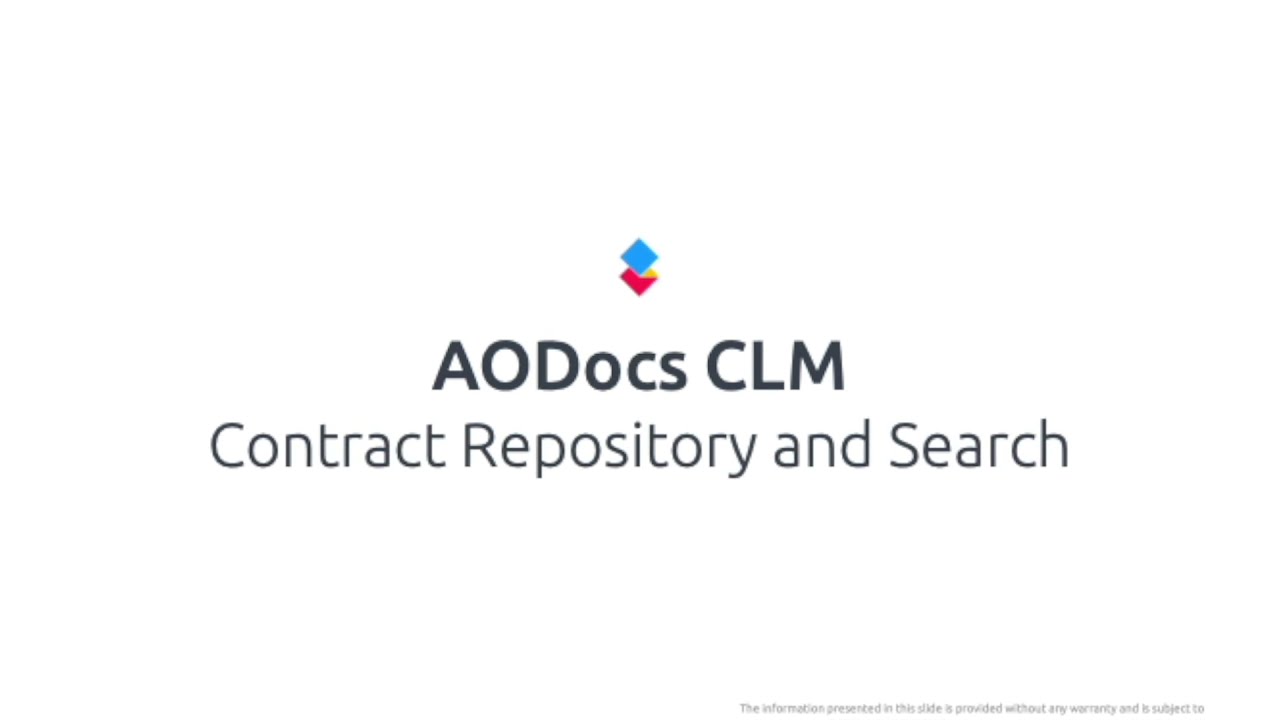 AODocs CLM (Part 5) - Manage Contracts and Make Search Easy