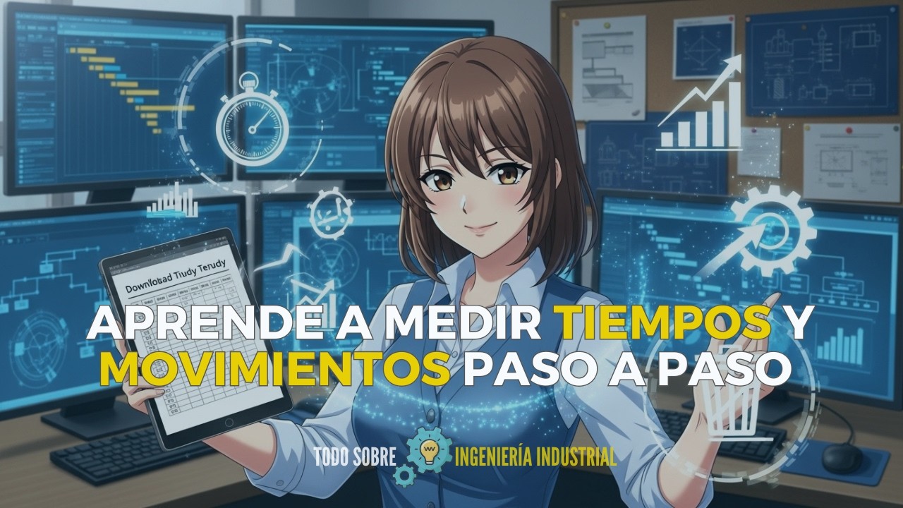 What is a Time and Motion Study? - FREE Format | All About Industrial Engineering ⚙️