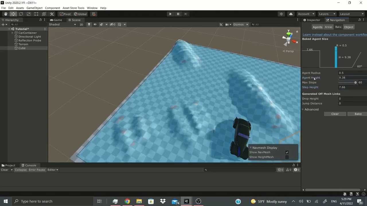 Unity's AI-Navigation & Input Debugger