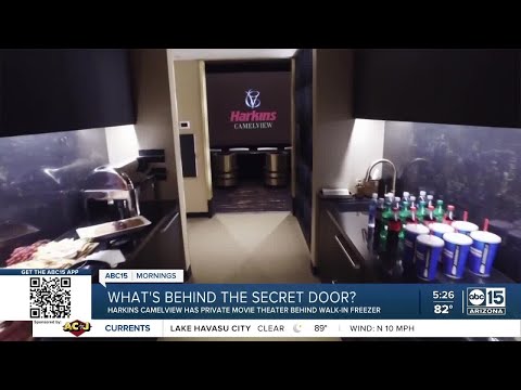 Hidden gem: What's behind the "freezer door" at this Scottsdale Harkins movie theater?