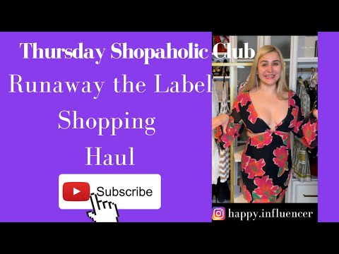 Runaway the label ✨ spring 2022✨ Thursday Shopaholic Club
