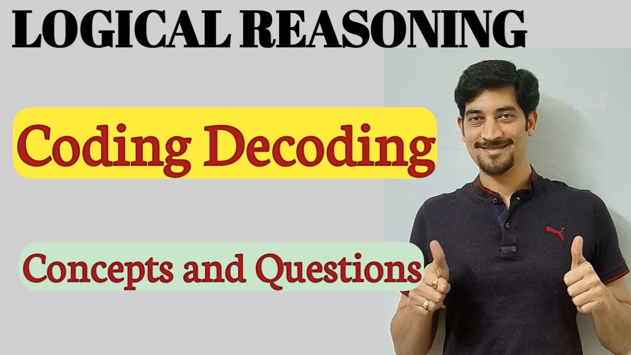 Coding Decoding-1 | Logical reasoning | CA-Foundation | Free videos
