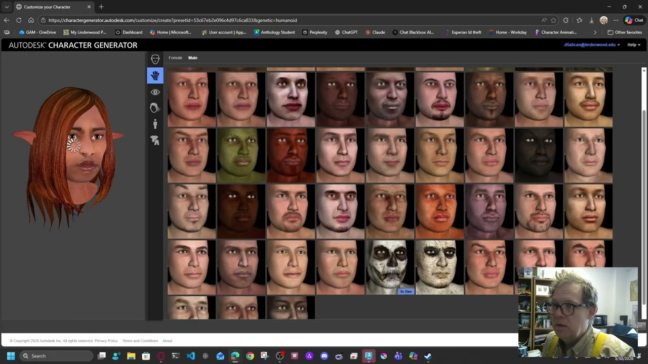 Creating a character in Autodesk Character Generator (Super Easy!)