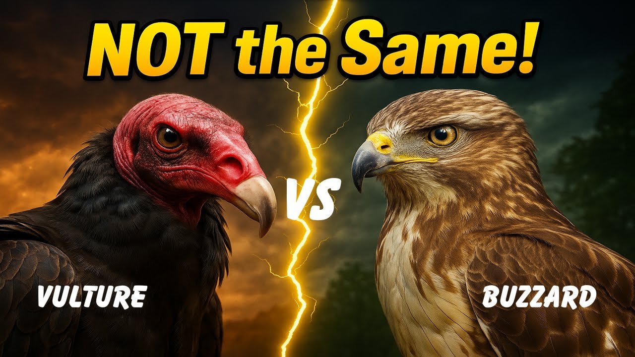 Vulture vs Buzzard: The Shocking Differences (They’re Not the Same!)