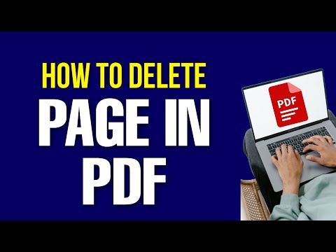 How to Delete Page in Pdf in 2022