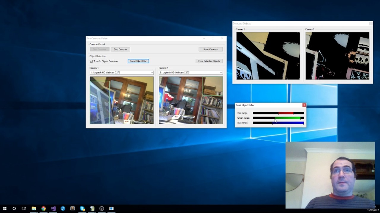 AForge Multiple Camera Setup