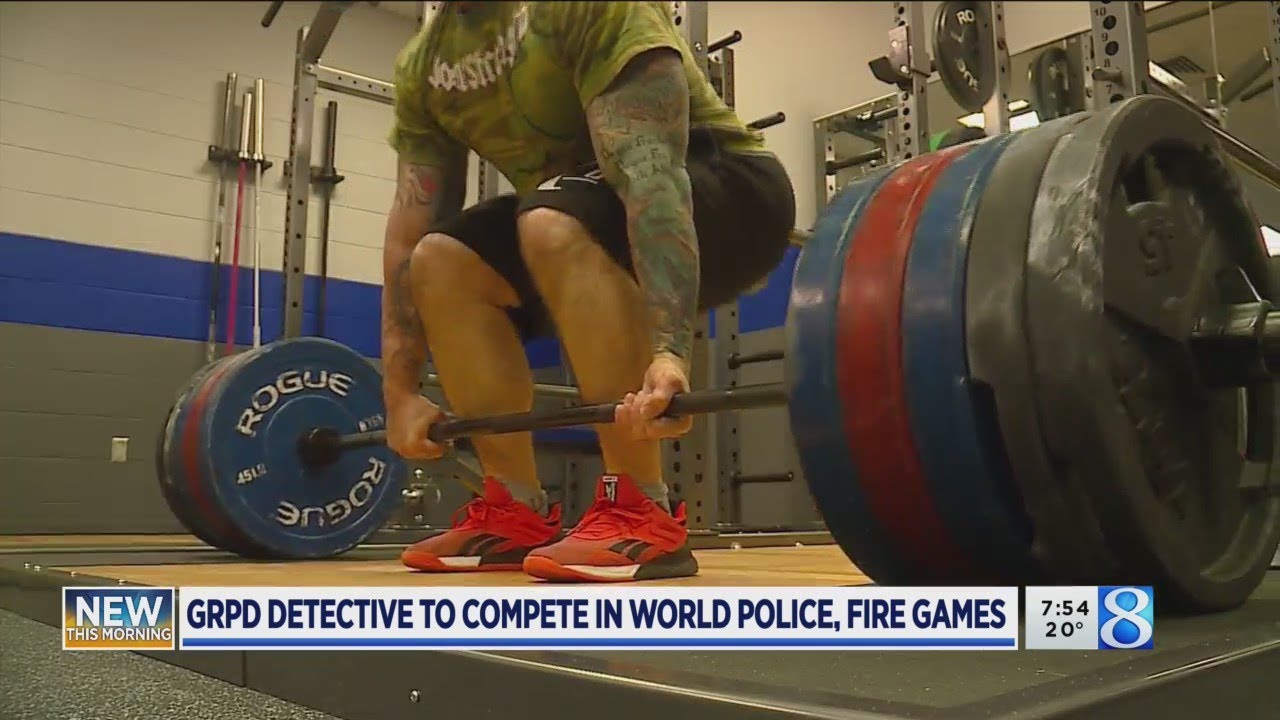 GRPD Detective raising money to compete in World Police and Fire Games