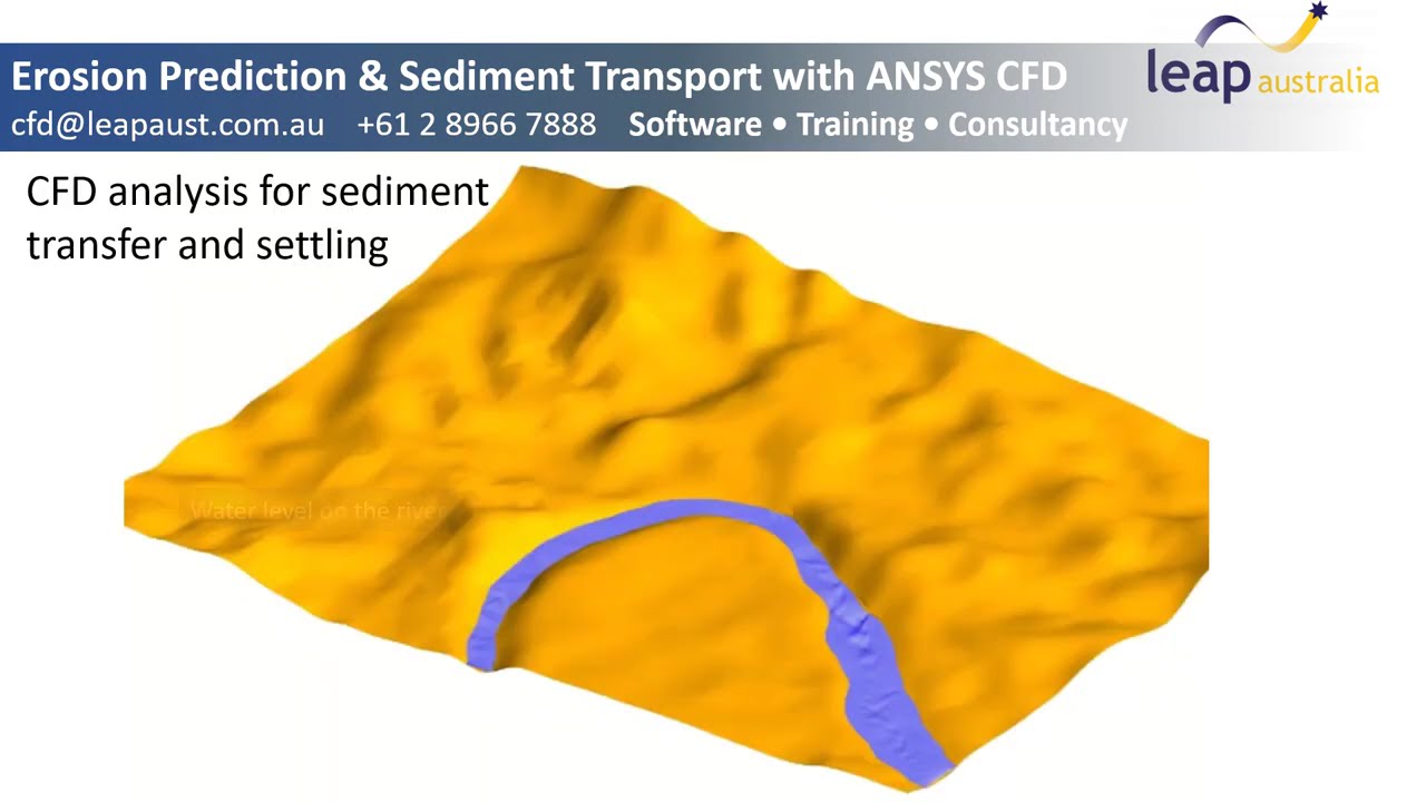 Erosion and Sedimentation with ANSYS CFD