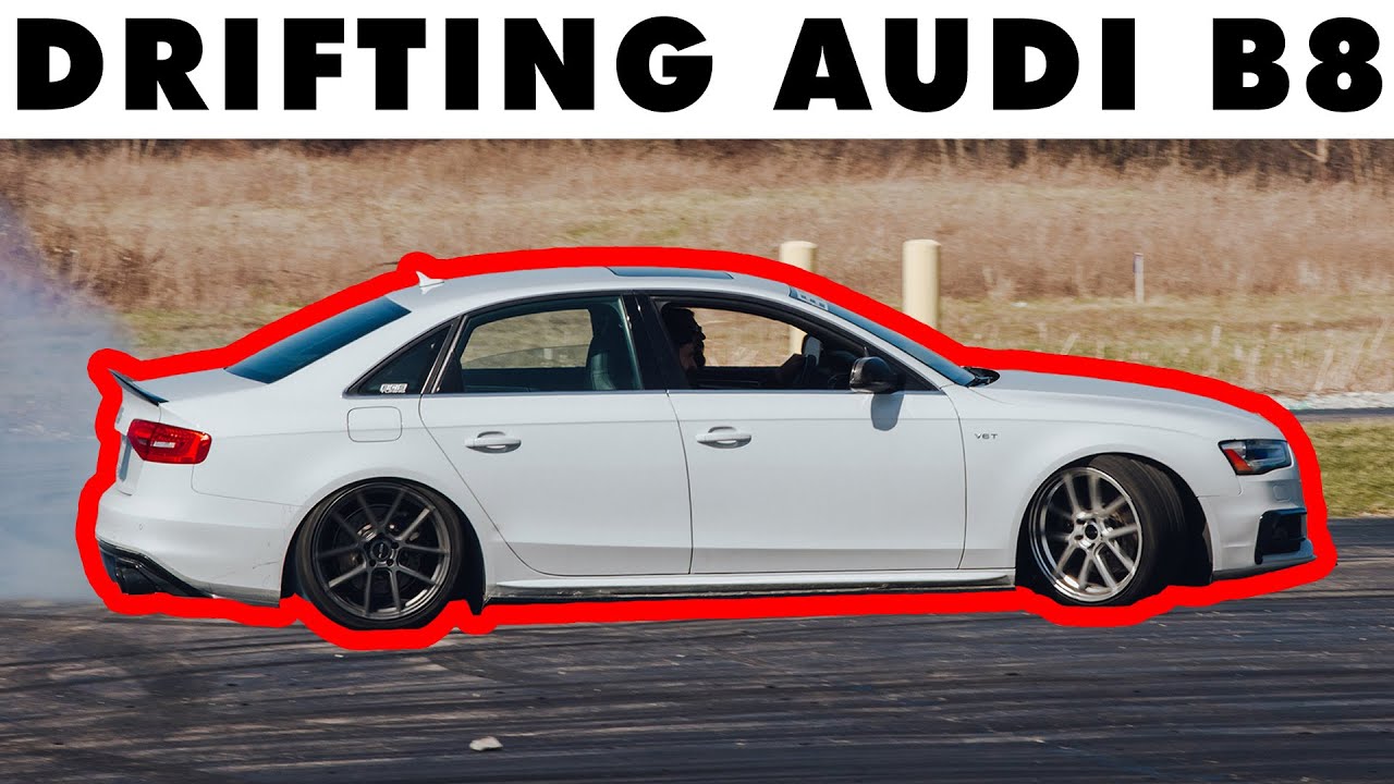 Drift Boy Status in Your B8 Audi!! | RWD Conversion Kit