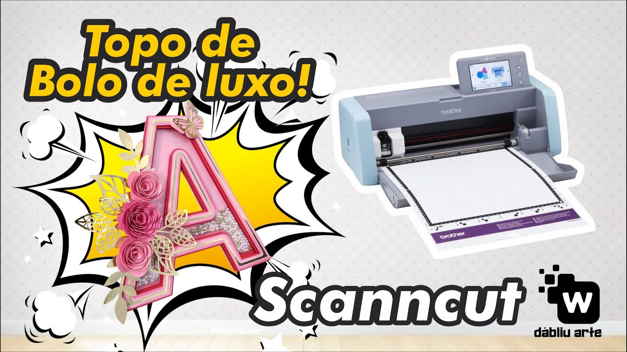 PAP - Topo de Bolo de Luxo - Scanncut