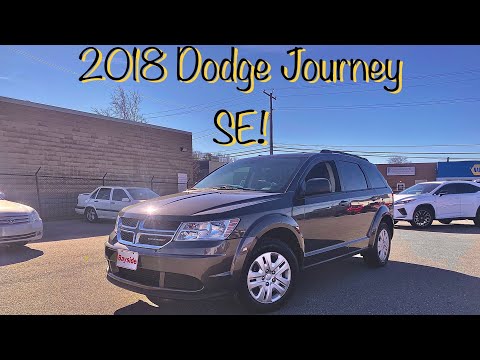 2018 Dodge Journey SE Startup, Walkaround and features!