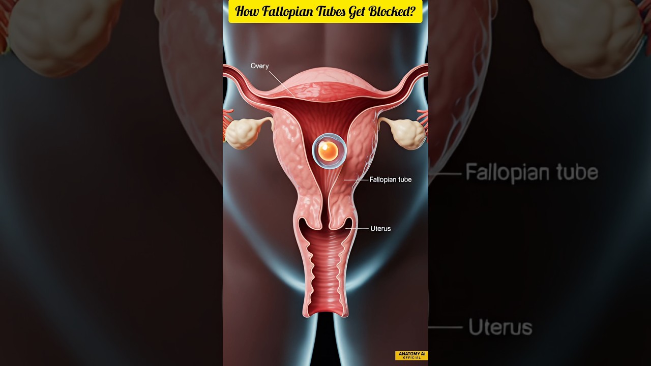 How Fallopian Tubes Get Blocked | Female Infertility Explained