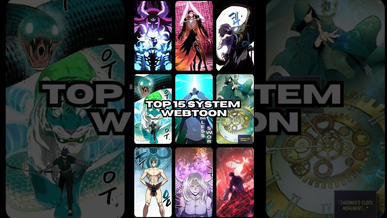 Top 15 System Webtoon | Must Read Webtoons | Webtoon Recommendations #manhwa