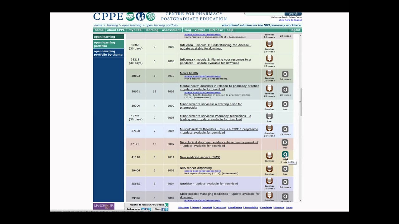 How to order CPPE open learning