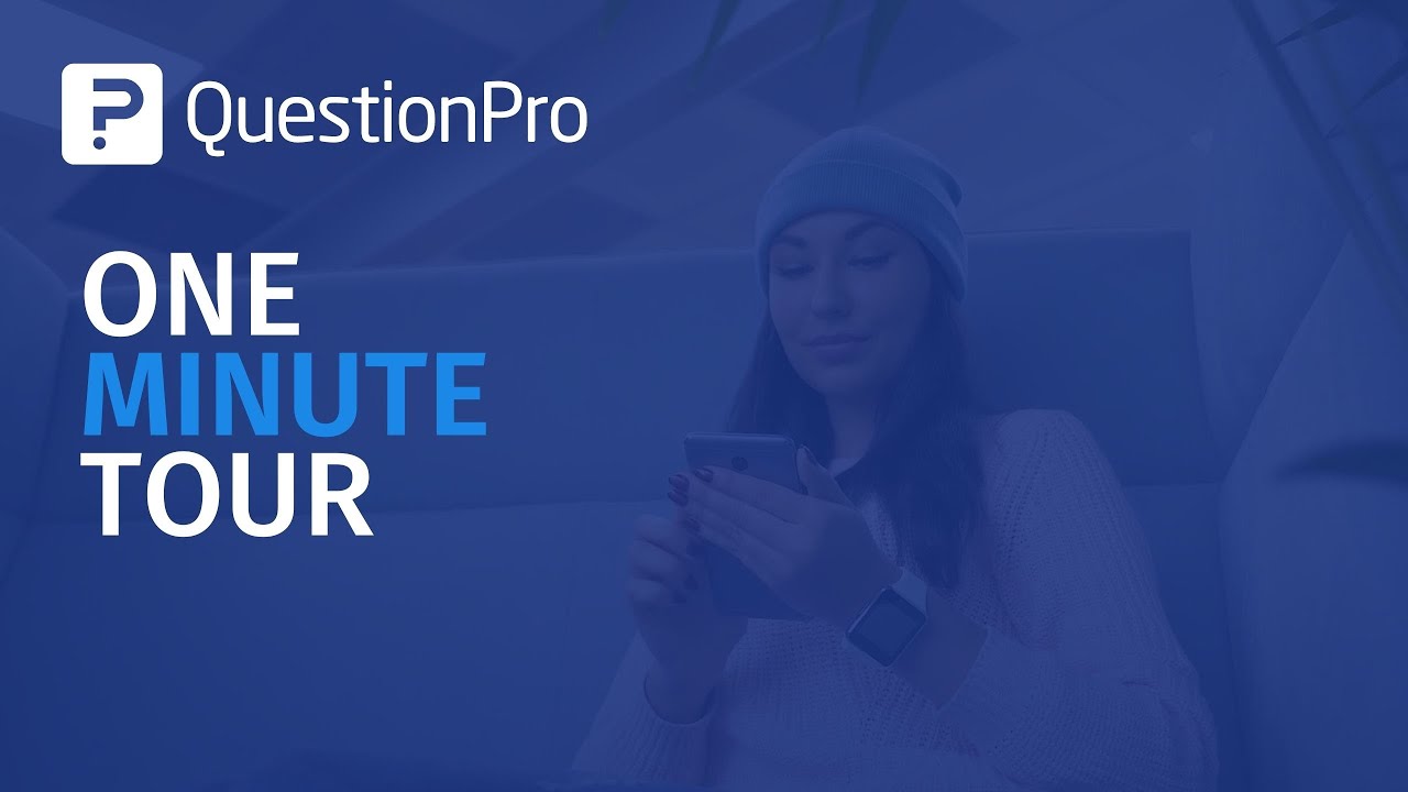 QuestionPro Software tour, under one minute!