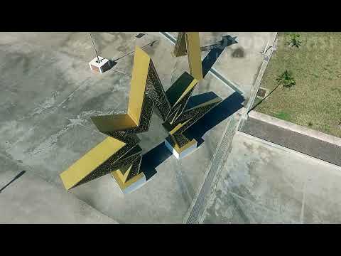 Aerial video of Greek factory FOTODIASTASI - FDS ILLUMINATION