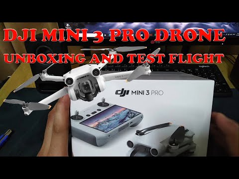 DJI MINI 3 PRO UNBOXING AND TEST FLIGHT