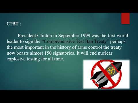 CTBT /with tamil explanation /History of USA
