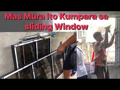 New jaloplus Window’mas Mura ito at presko kumpara sa Sliding window