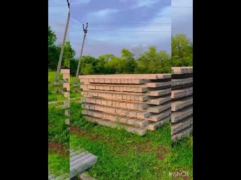 RCC Fencing Poles - Reinforced Concrete Cement Fencing Poles Latest ...