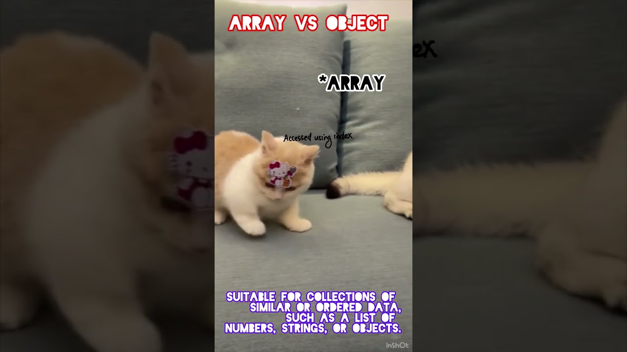 Array vs objects in javascript