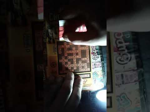 $3 animal crossword Scratch tickets are they worth it