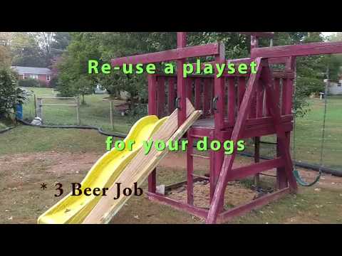 DIY DOGS PLAYGROUND | What I made for my fur kids