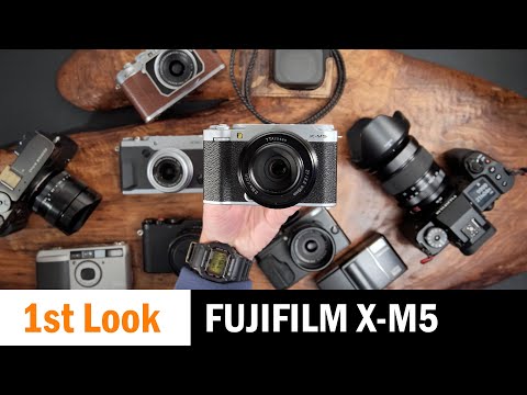 Fuji X-M5: Size comparison & vlogging test (first look)