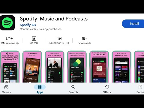 How To Install Spotify Music And Podcasts App's | How To Download Spotify Music And Podcasts App's