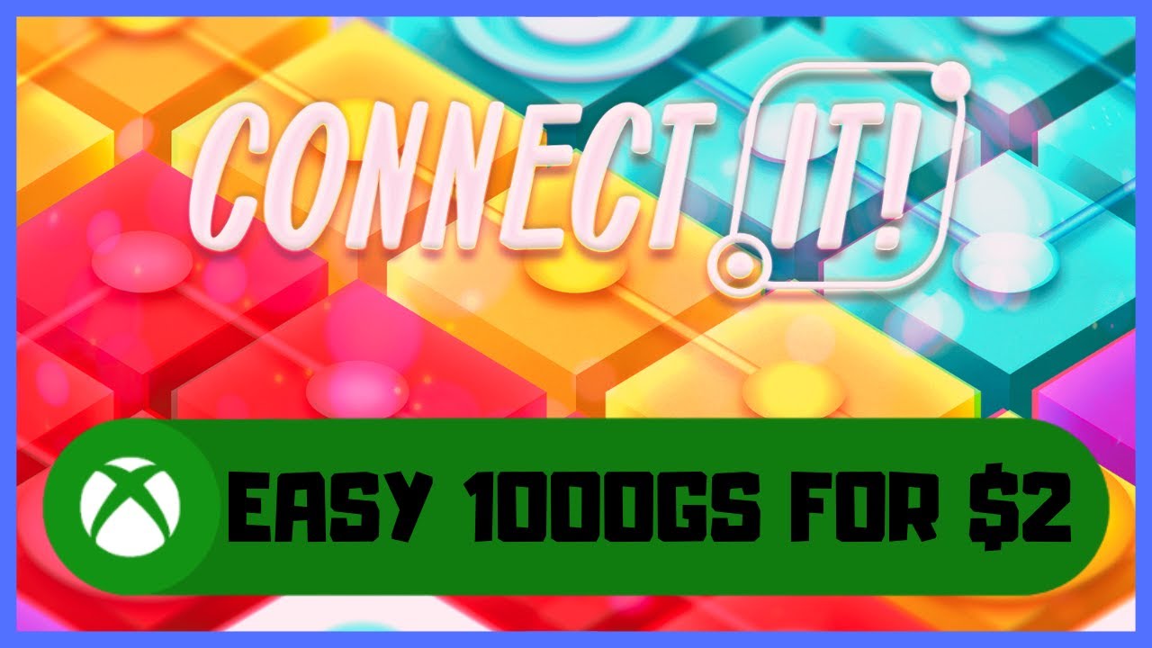 Connect It! #Xbox Achievement Guide - Easy 1000GS for $2