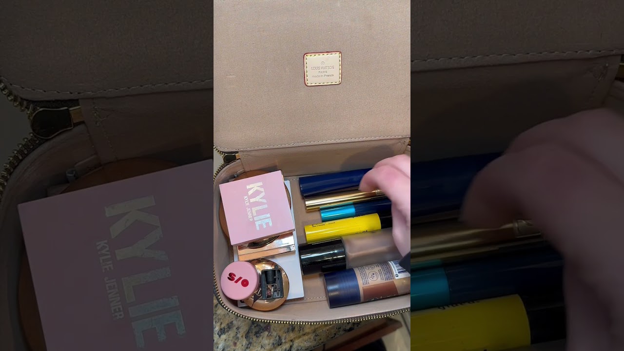 Makeup essentials for travel - Pack with me | TheWearAbout #travelmakeupbag #makeupbag #packwithme