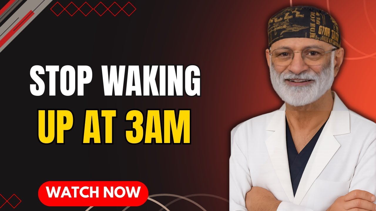 Stop waking up at 3AM (Reset Cortisol, Sleep, & Belly Fat) |DR SHI