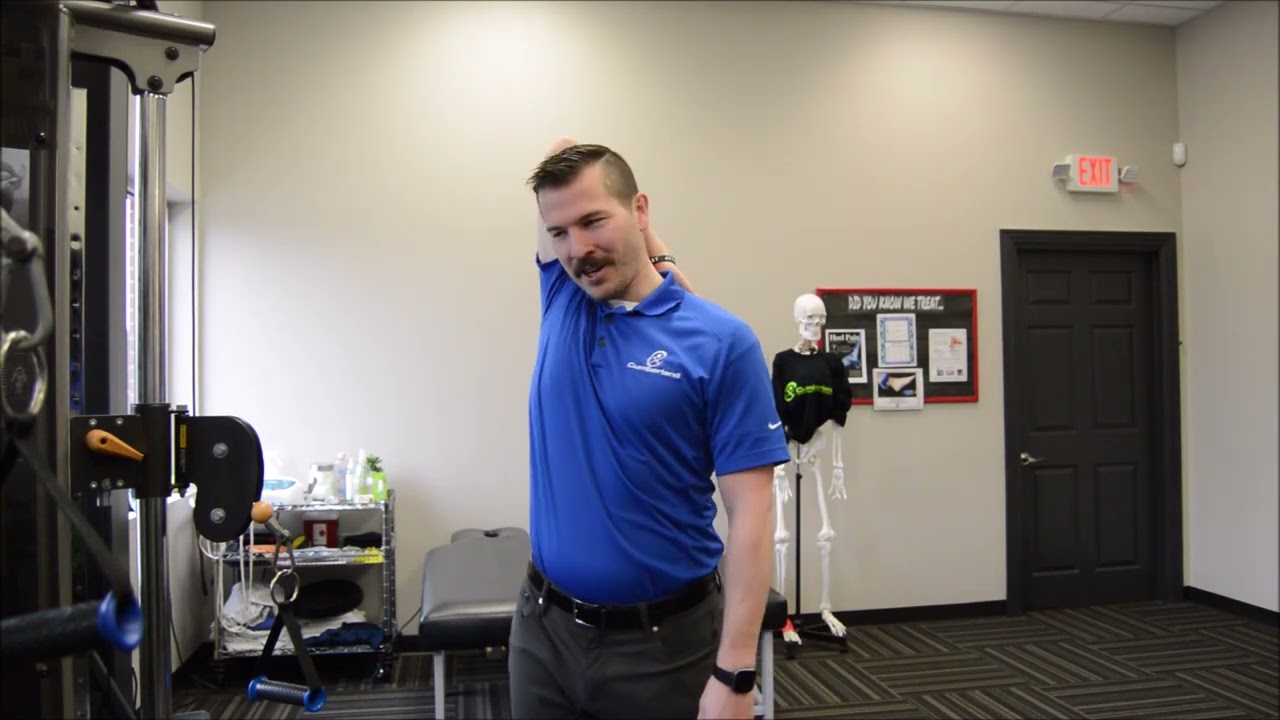 Overhead Triceps Stretch