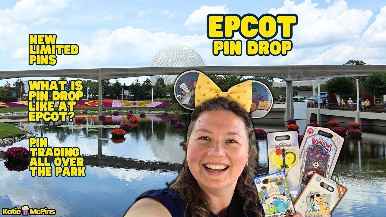 Epcot Disney Pin Drop - NEW Limited Pins - Trading Around the Park (May 2026)