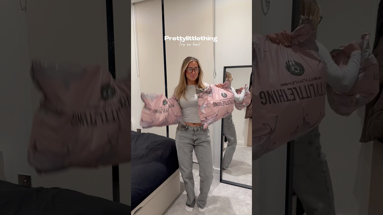 PLT Haul 🤍 #haul #outfit #shopping #prettylittlething