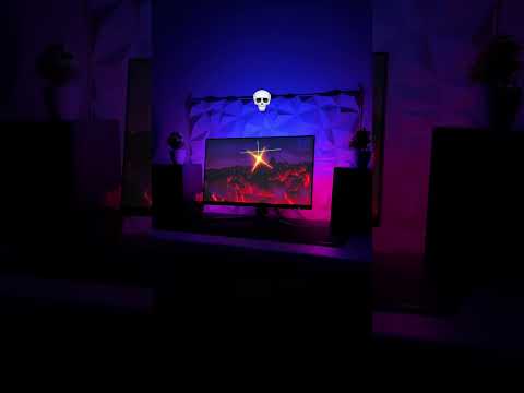 The best sync rgb led strip for your monitor! #rgb #gaming #gamingsetup #led #setup #tech #gamer