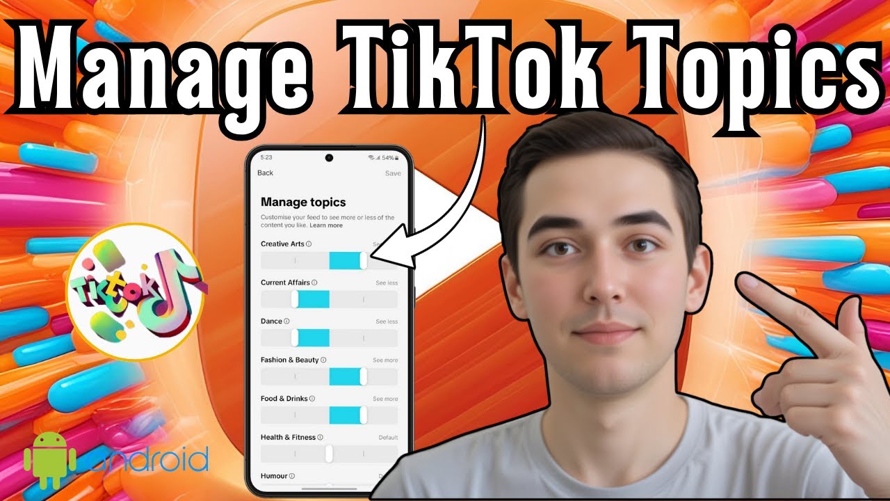 How To Manage Topics On TikTok - Full Tutorial
