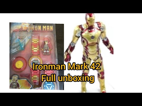Avengers lego toys/ Ironman Mark 42 lego figure with watch/ironman3 toys/Full unboxing and review