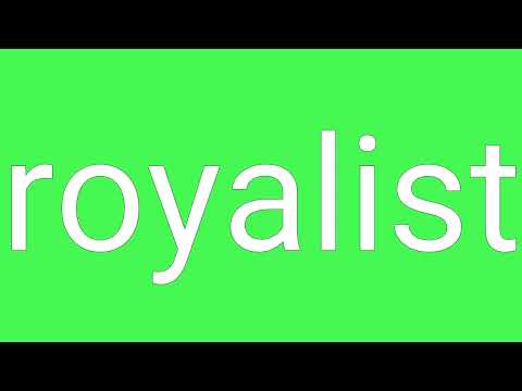 Royalist Definition & Meaning