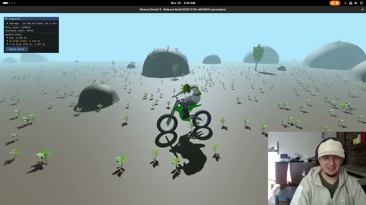 Feedback from custom game engine written in zig
