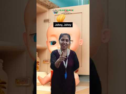 ๐ฌ Johny Johny Yes Papa Gleanburnie #school Playgroup Rhymes in Action #nurseryrhymes #kidslearning
