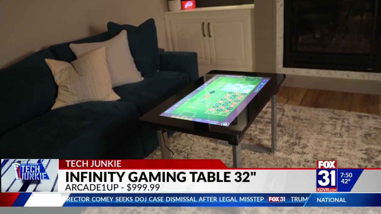 Arcade1up Infinity Gaming Table - Review - FOX31 Denver - 11/20/25