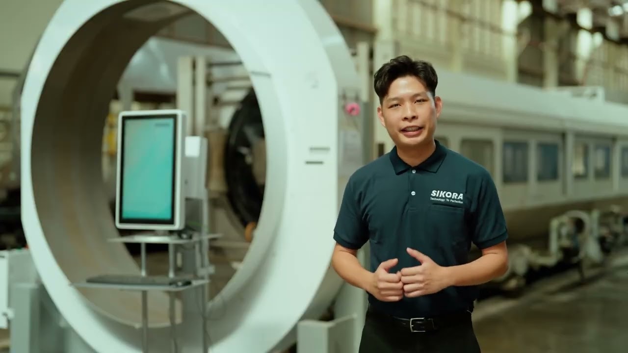 SIKORA CENTERWAVE 6000 at Thai-Asia P.E. Pipe Co., Ltd., Thailand