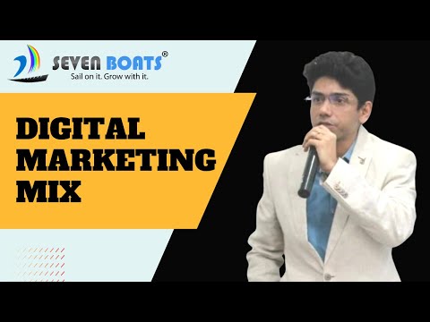 What is Digital Marketing Mix | The Marketing Mix | Marketing 4P's | Seven Boats Academy