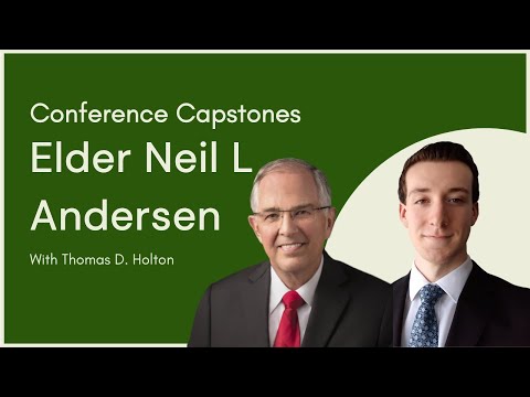 Temples, Houses of the Lord dotting the Earth | Elder Andersen's beautiful Conference Message