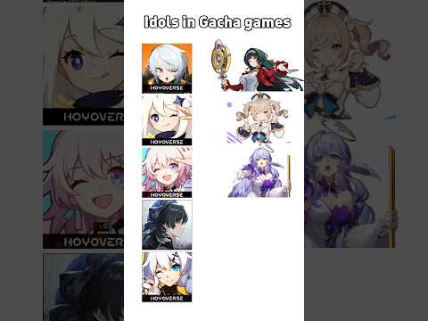 Idols in Gacha Games be like... #ciaccona #zani #castorice #anaxa #escoffier #astrayao #vivian