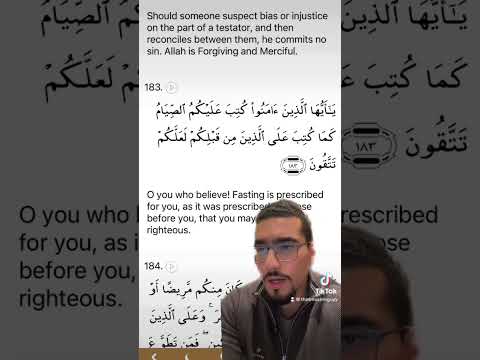 Why Muslims FAST in RAMADAN