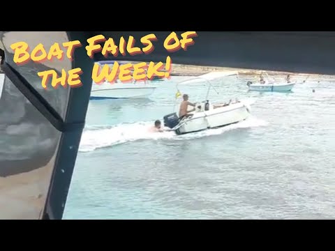 Hanging on for dear life! | Boat Fails of the Week